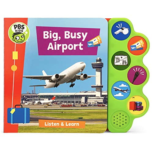 Pre-Owned PBS Kids Big, Busy Airport (Board book) 1680529315 ...