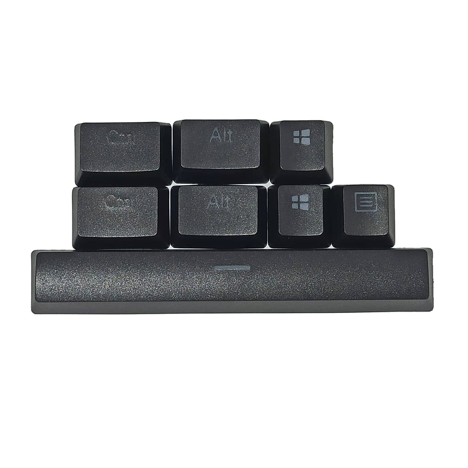 PBT 8 for Key Douhle Shot Shine Through Keycap Bottom Row Special Keys ...