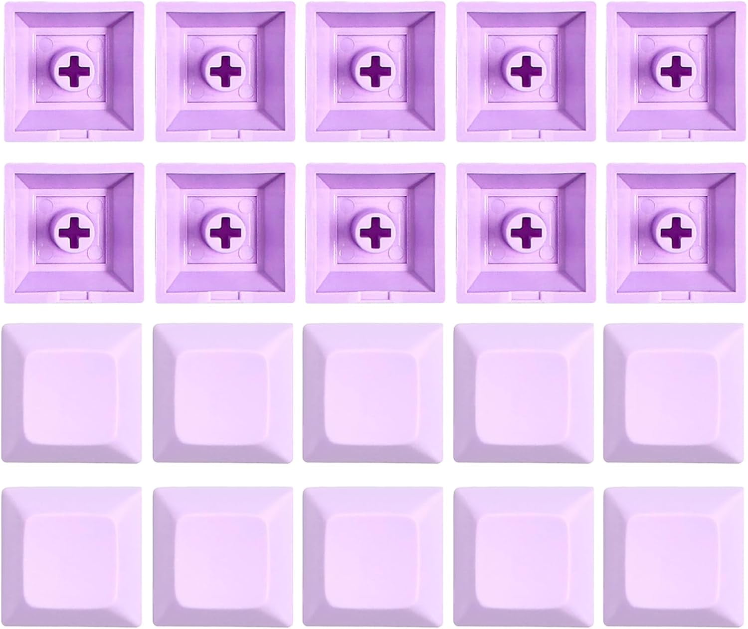 PBT DSA Keycaps Upgraded 1U Height For Gaming Mechanical Keyboard 20 ...