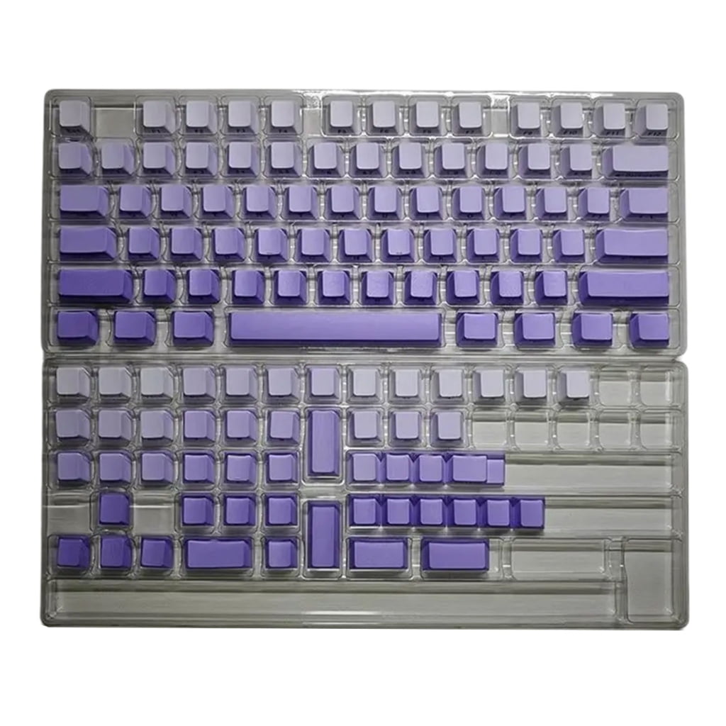 PBT Dye Sublimation Keycaps Letter Top/Side Engraveds Gradients Color ...