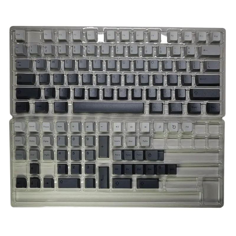 PBT Dye Sublimation Keycaps Letter Top/Side Engraveds Gradients Color ...