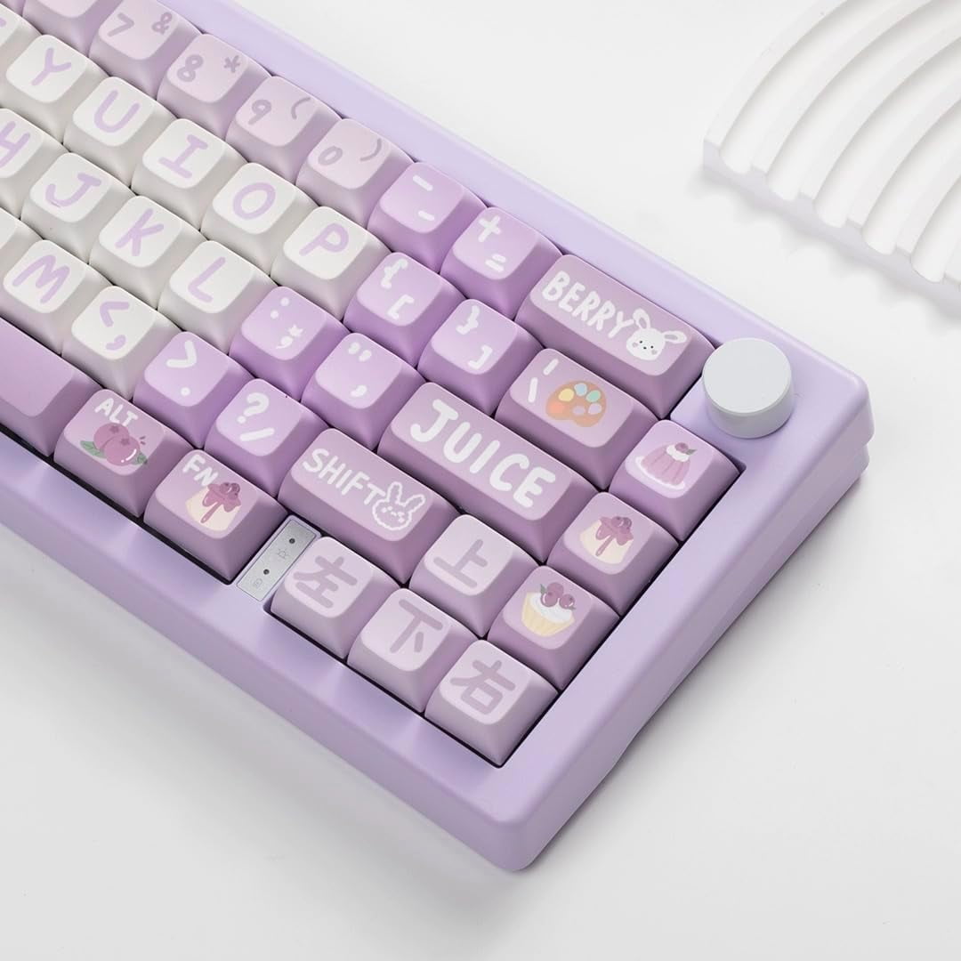 PBT Dye sub Keycap Cute Cartoon XDA keycaps PBT keycap Set Girl Custom ...