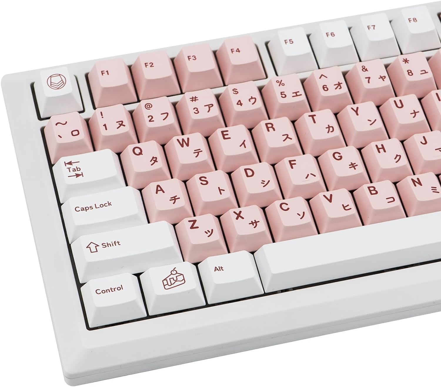 PBT Japanese Keycaps 116 Keys Dye Sublimation Pink Cute Keycaps Cherry Profile Custom Key Caps ...