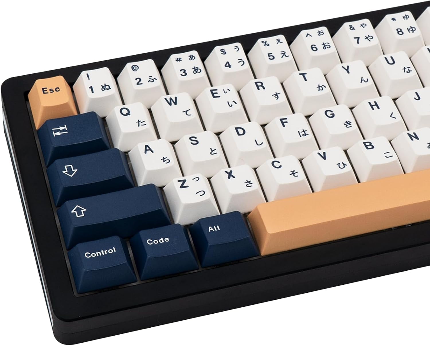 PBT Japanese Keycaps 129 Keys Minimalist Style Cherry Profile Custom Keycaps Dye-Sublimation ...