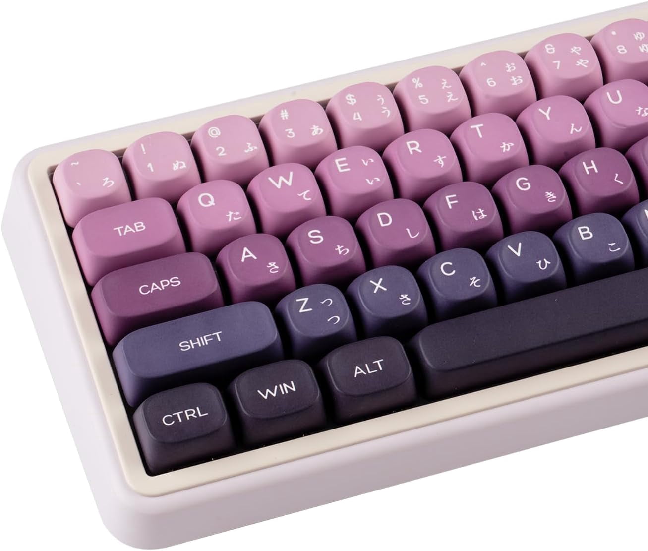 PBT Keycaps 124 Keys MOA Profile Japanese Keycaps Dye-Sublimation ...