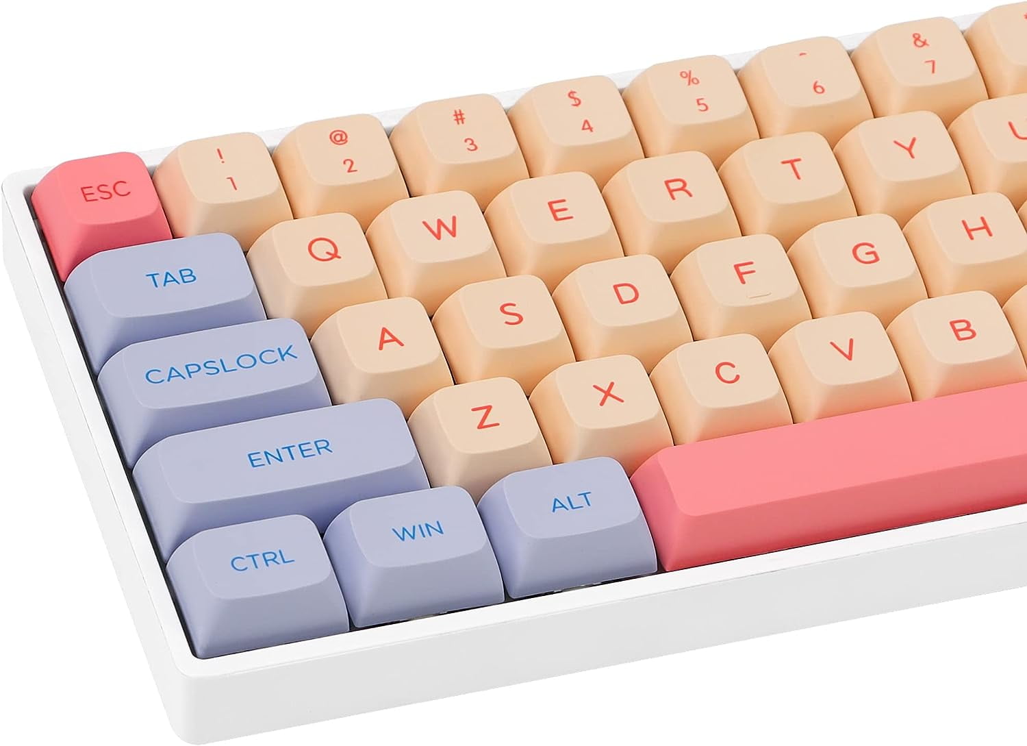 PBT Keycaps 132 Keys Marshmallow Keycaps Set, XDA Profile, Dye ...