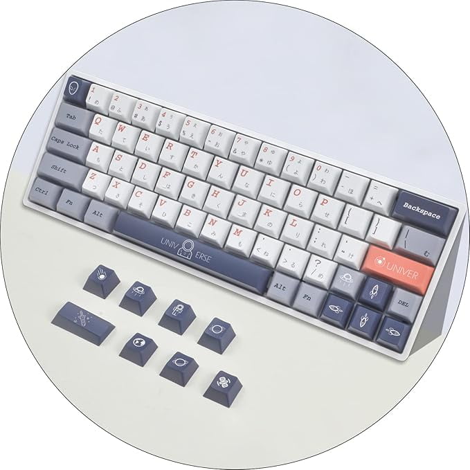 PBT Keycaps, Cherry Profile Japanese keycap for MX Switches Mechanical ...