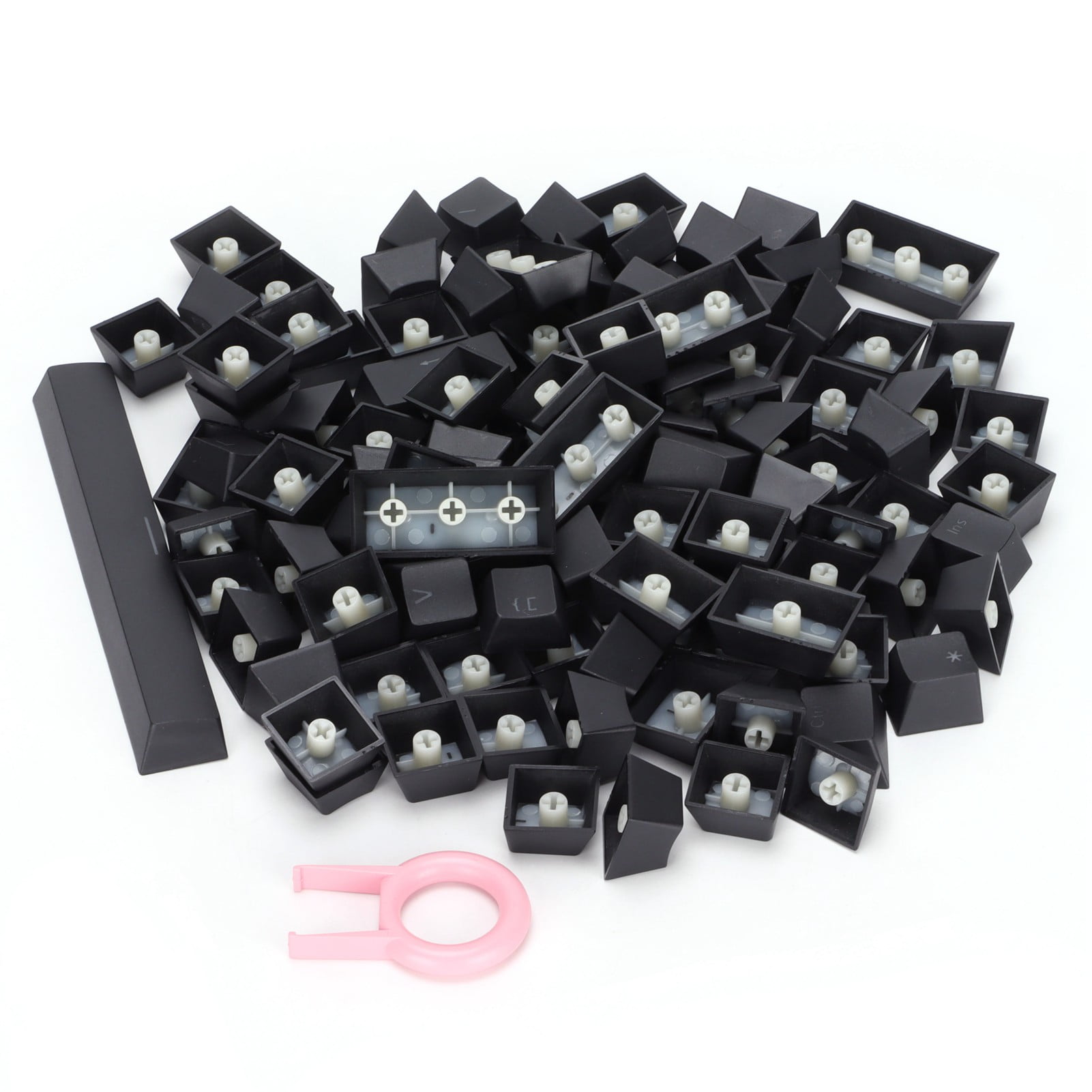 PBT Keycaps Ergonomic Design Oil Resistant Colorful 108 Key Video Game ...