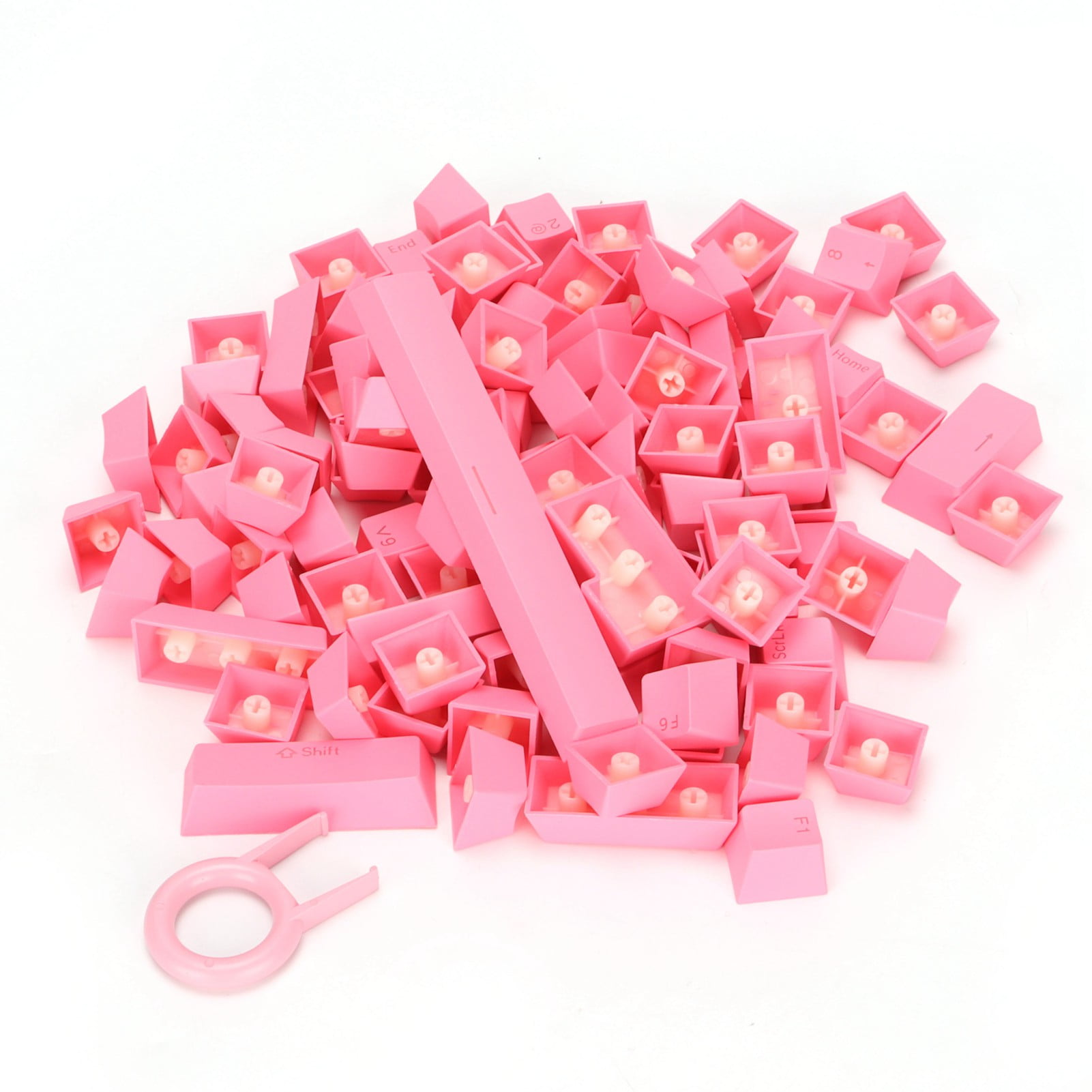 PBT Keycaps Ergonomic Design Oil Resistant Colorful 108 Key Video Game ...