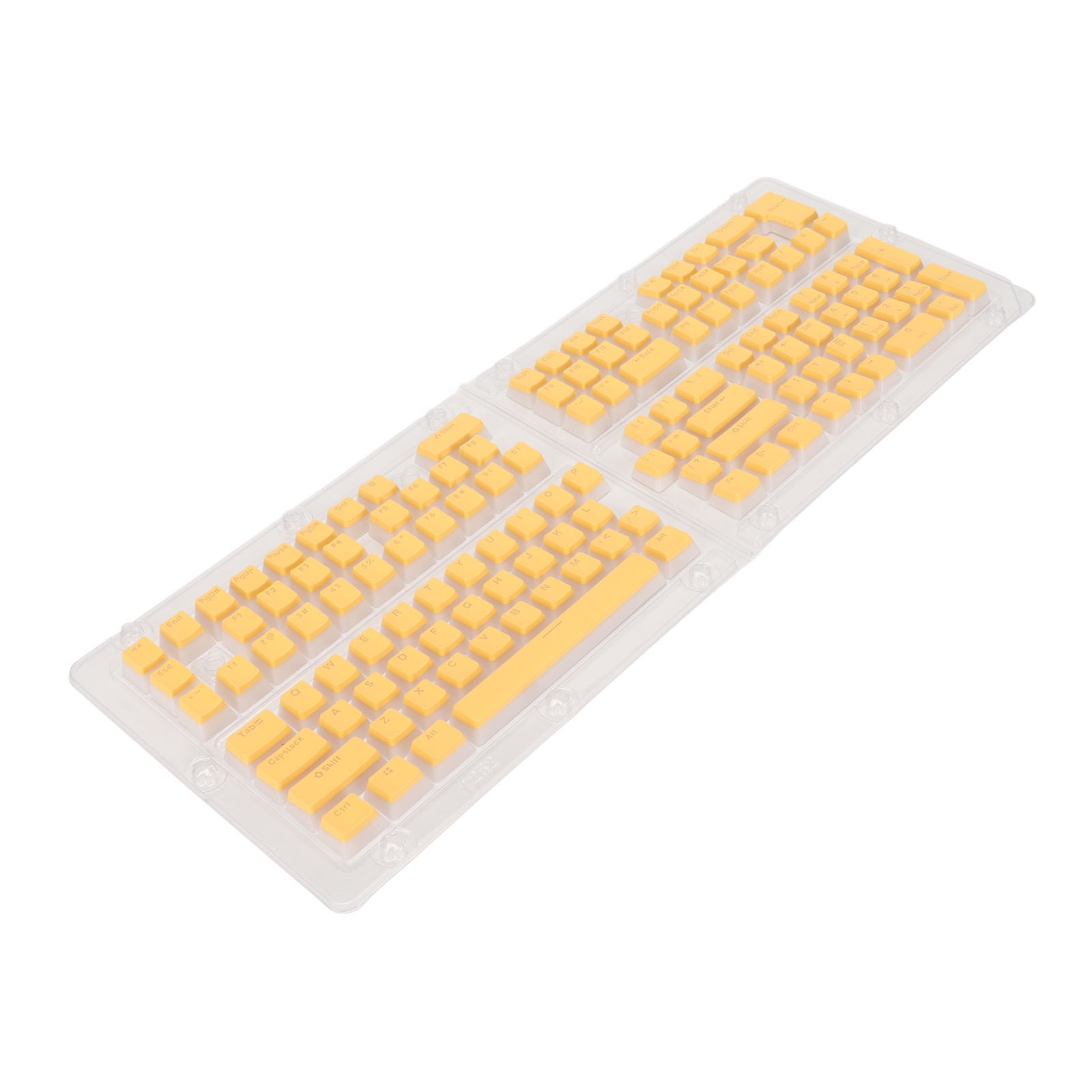 PBT Pudding Keycaps 129 Keys Translucent OEM Height Doubleshot ...