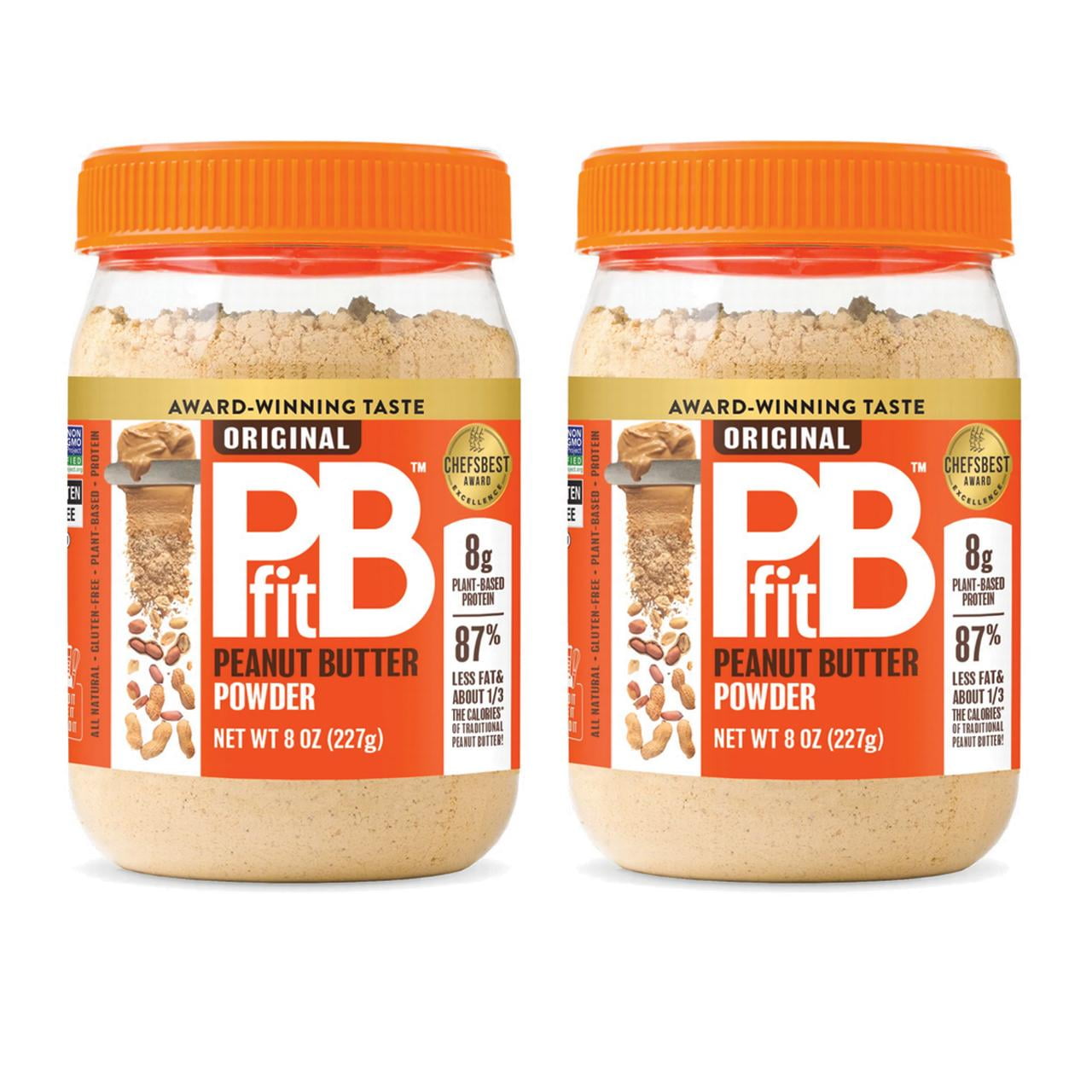 PBfit All-Natural, Gluten free, Peanut Butter Powder Original 8 oz ...