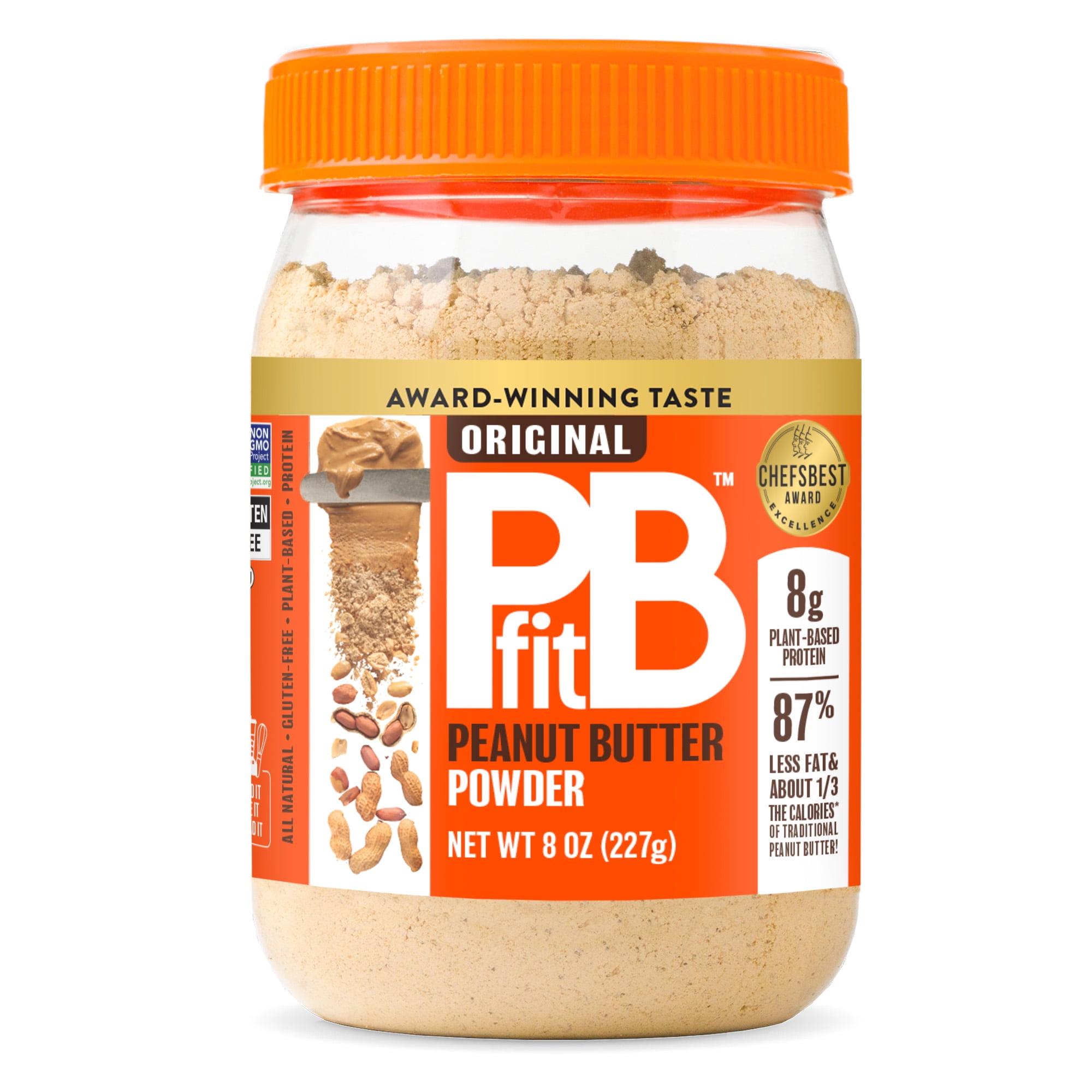 (2 pack) PBfit Classic Peanut Butter Powder, Roasted Peanut Powder, 8 ...