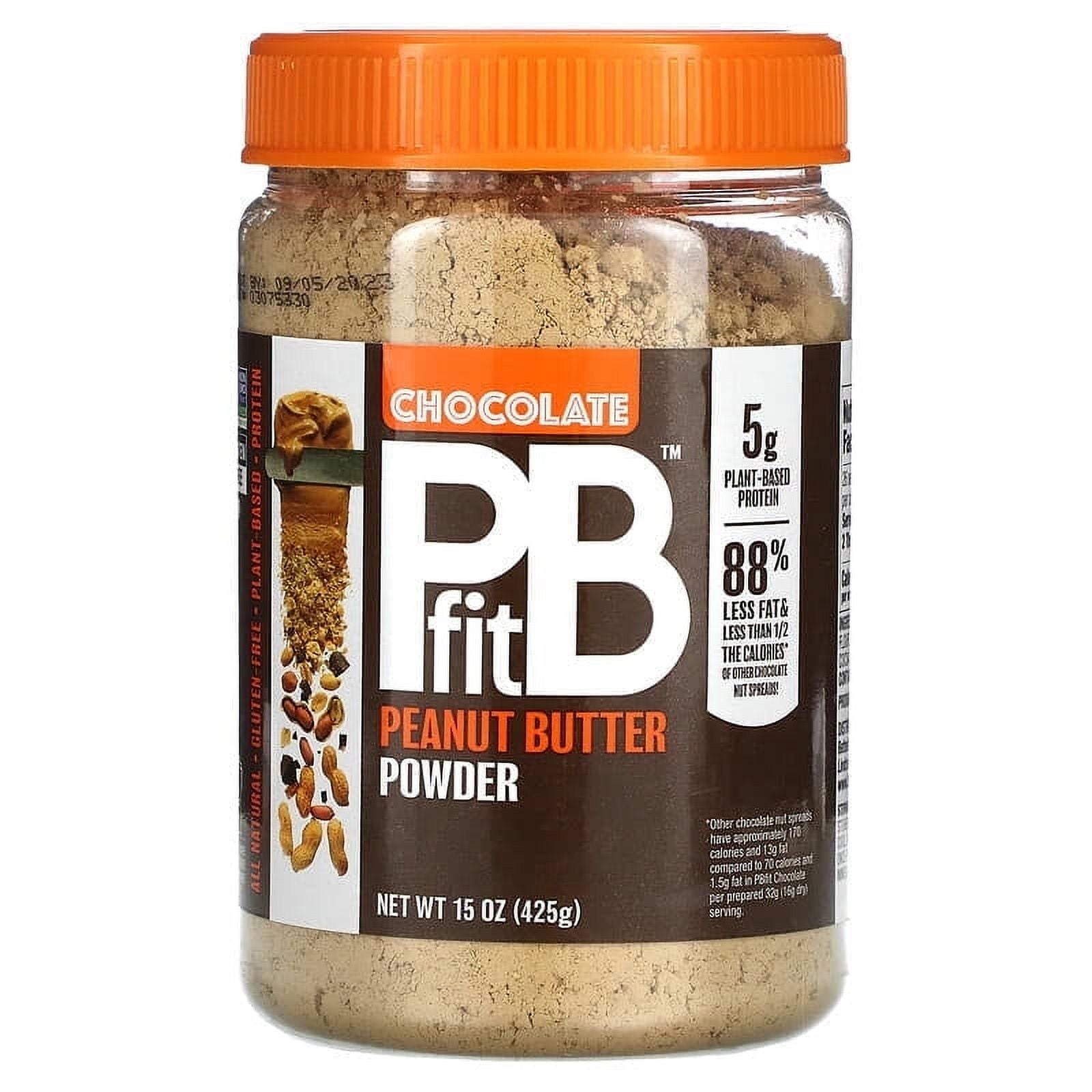PBfit, Peanut Butter Powder, Chocolate, 15 oz (425 g) Pack of 4 ...