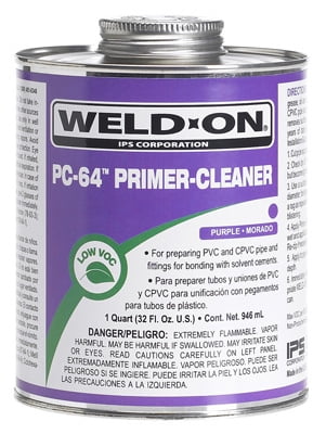 PC-64 QT Purple/Clear Primer Conditioner For Cleaning & Surface Pr ...
