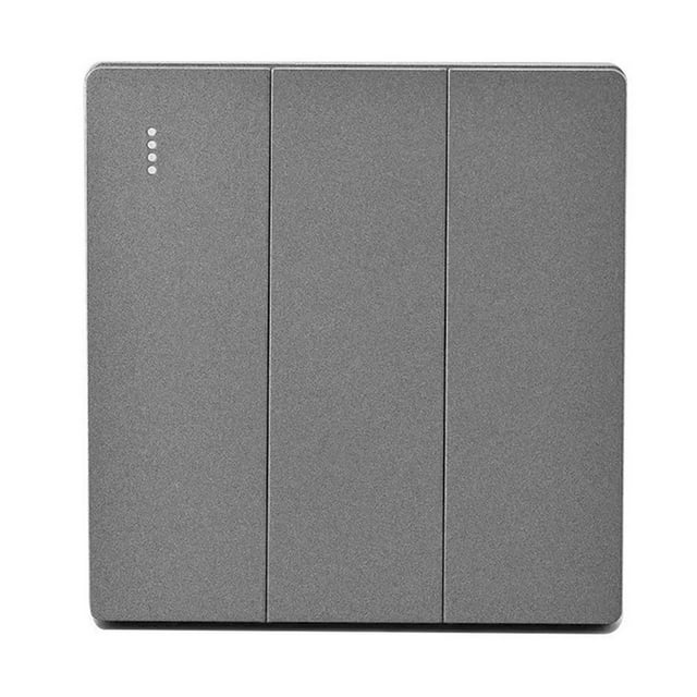 Pc 86mm Push Button Switch 1/2/3 Gang 2 Way Wall Light Switch Rocker ...