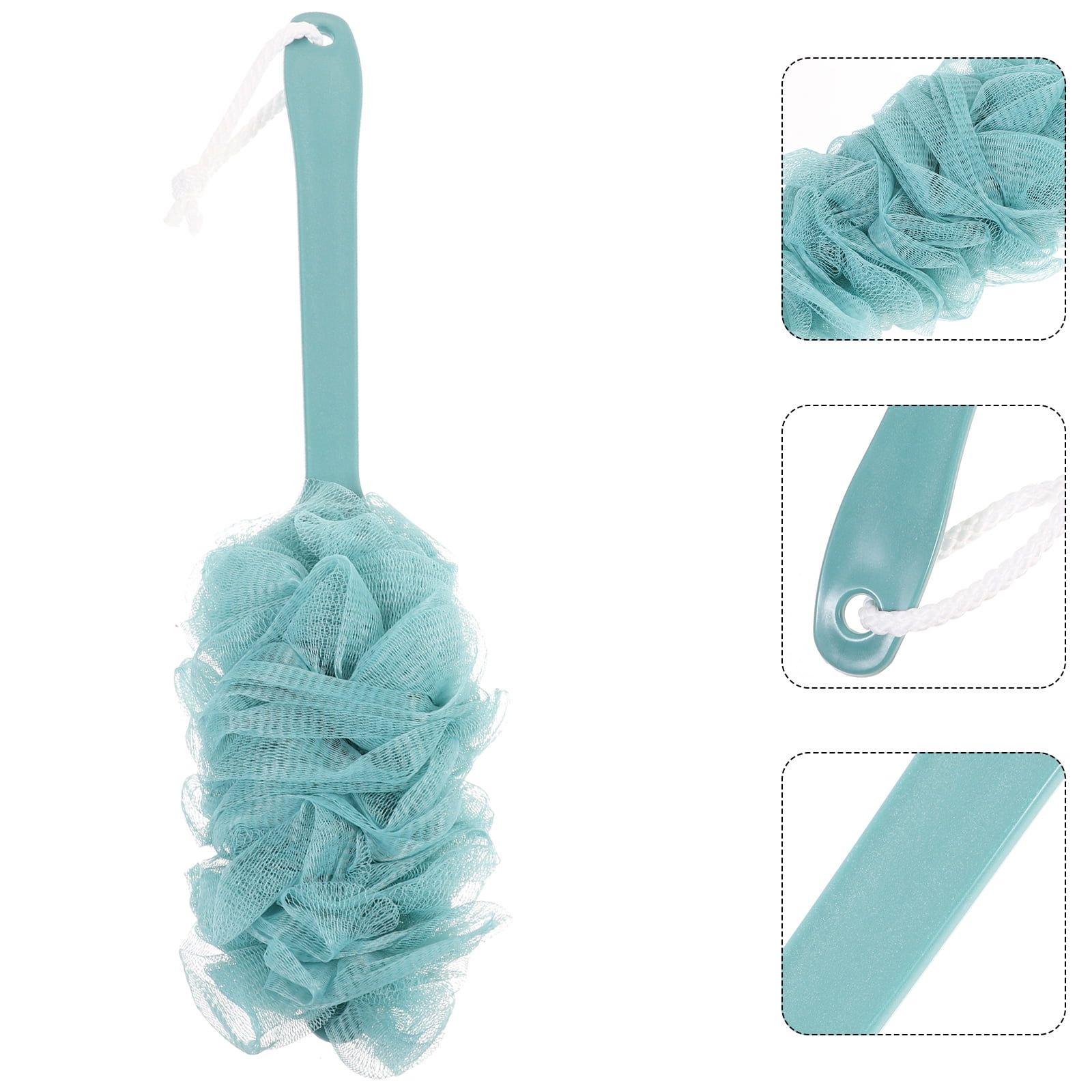 PENIKOKO Back Scrub Brush Bath Scrubber Brush Nylon Mesh 1Set Random ...