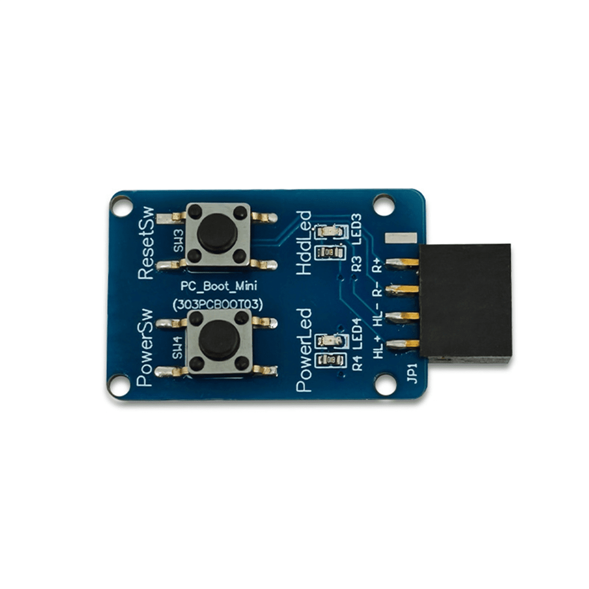 PC-Boot-Mini Motherboard Boot Test Board 9 Pin PC on/Off Button for ...