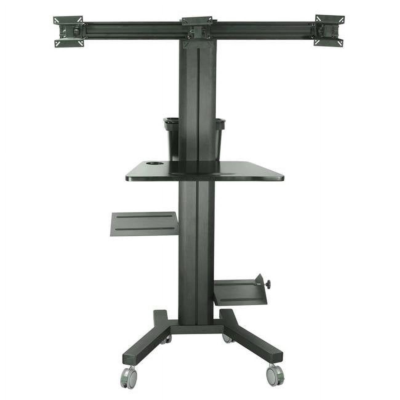 PC Cart for 2 Monitors - Walmart.com