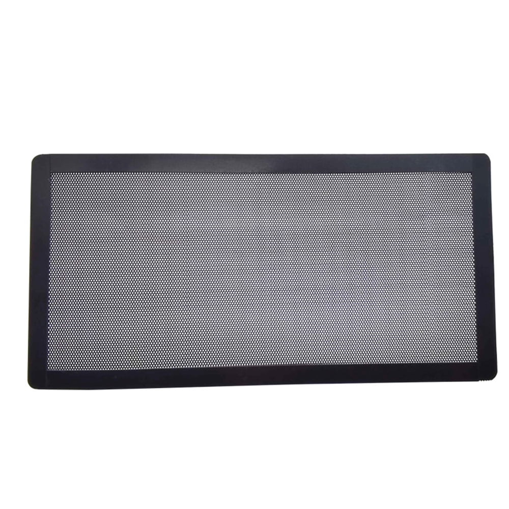 PC Case Cooling Fan Black PVC Computer Guard Cover Horn Net Dust Filter ...