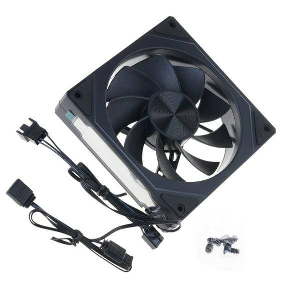 PC Case Fan ARGB Reverse/Forward Type Cooling Fan 12cm CPU Fan with ...