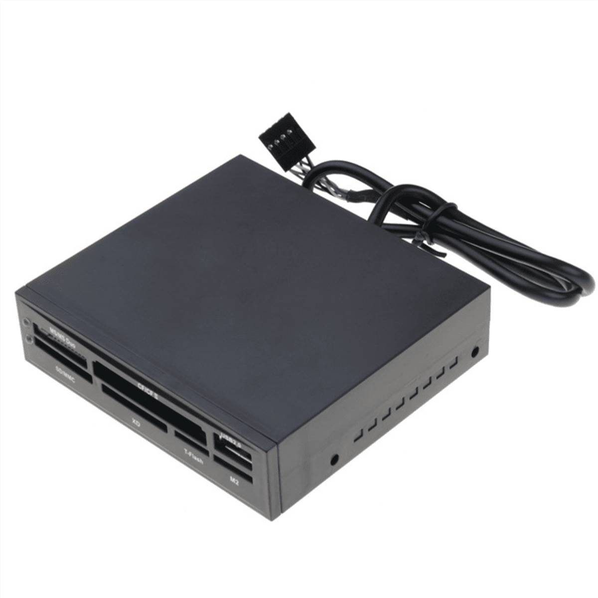 For PC Case Inbuilt Card Reader USB HUB TFlash Memory Card Writer ...