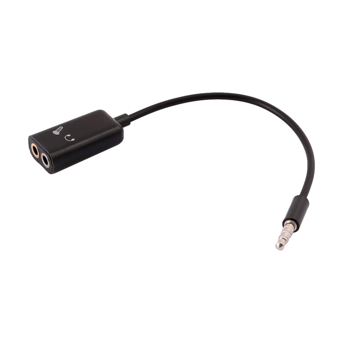 PC Cellphone 3.5mm Stereo Audio Male to Female Headset Microphone ...