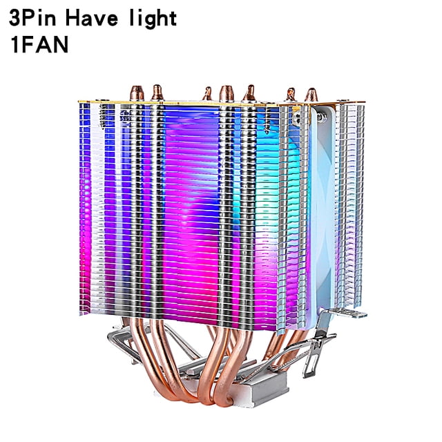 PC Cooler CPU Cooler Fan Dual Tower 4 Heat Pipe Installing LGA2011 x79 ...