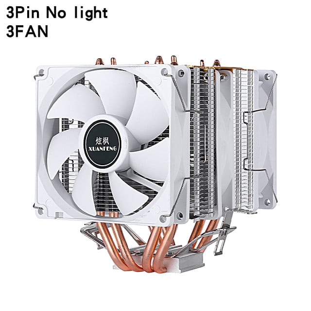PC Cooler CPU Cooler Fan Dual Tower 4 Heat Pipe Installing LGA2011 x79 ...