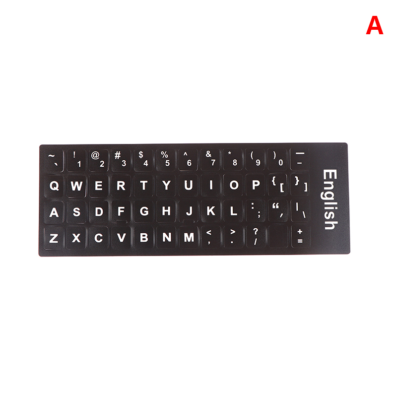 PC Desktop Keyboard Matte Sticker Correction Key Change Stickers Full ...
