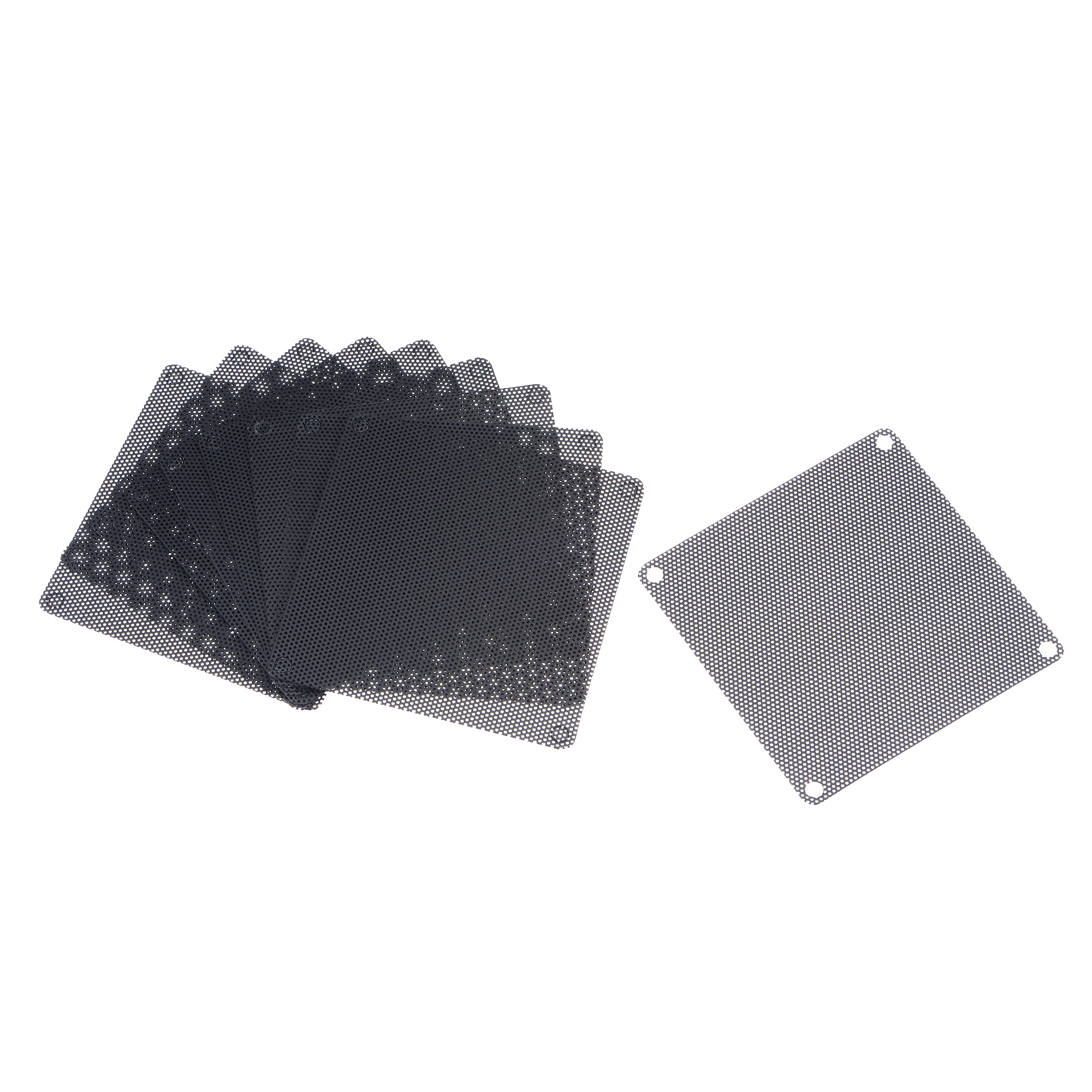 PC Dust Fan Screen with Screws for Cooling Dustproof Case Cover PVC ...