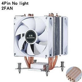 PC Air-Cooled Radiator CPU Cooling Fan 2/4/6 Heat Pipe Cooler ...