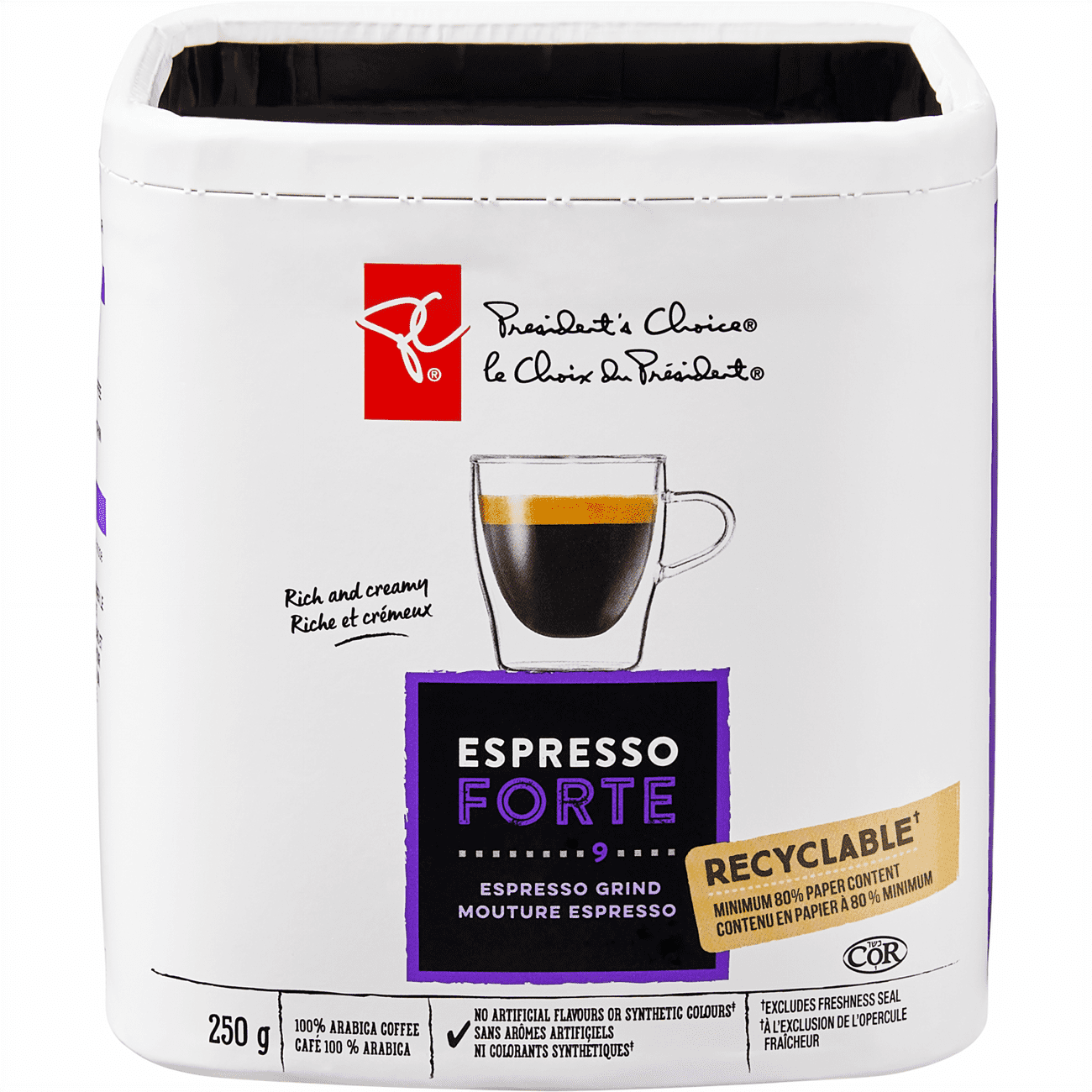 PC Espresso Forte Espresso Grind Coffee – 250g / 8.8 oz – Premium ...