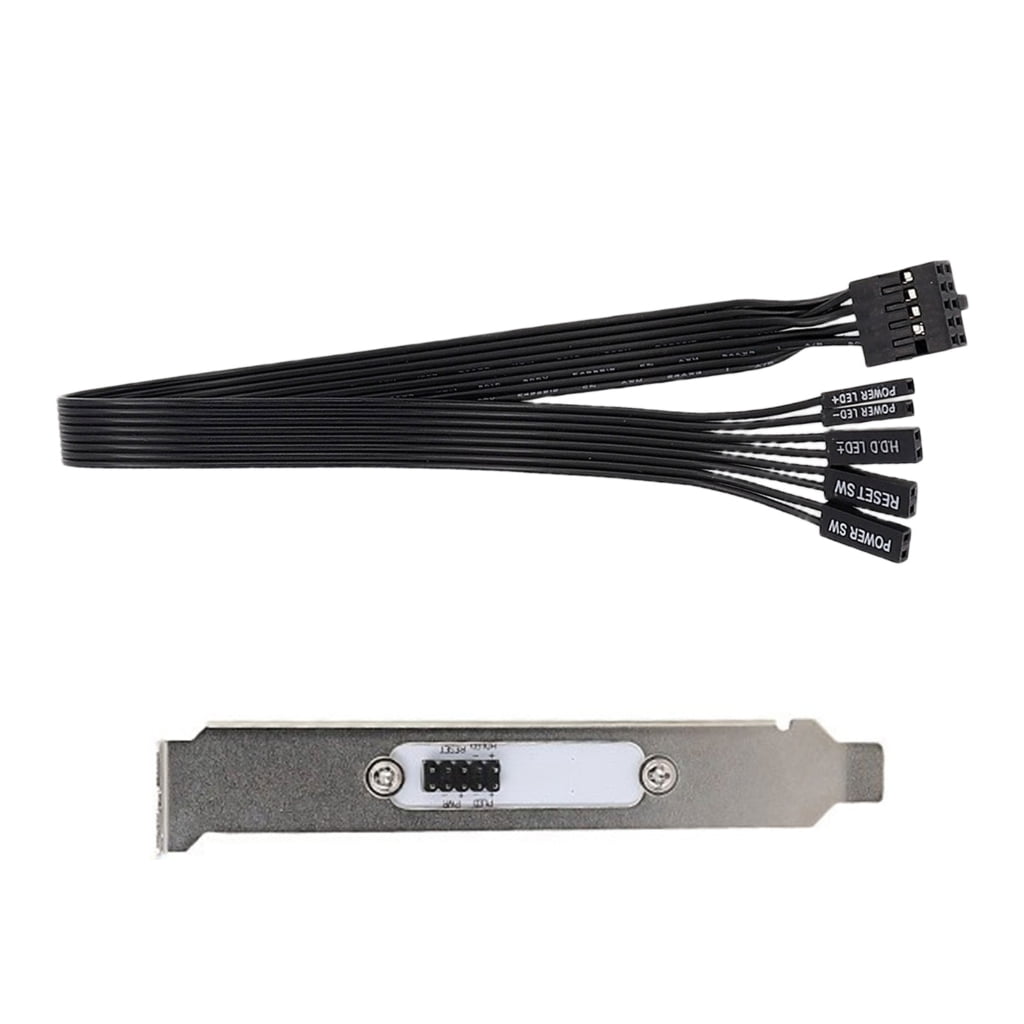 PC External Power Switching 50cm Power Extension Cord Metal Mounting ...