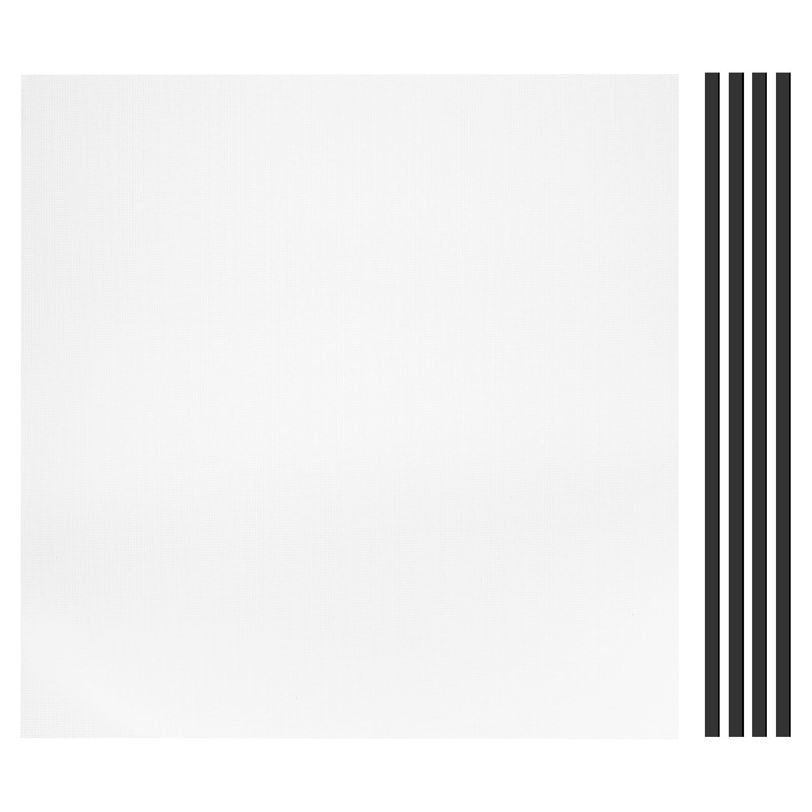 PC Fan Dust Mesh 19.7"x19.7" 0.02" Hole, 1 Set PVC Computer Cooler Dust Filter PC Case Dust ...