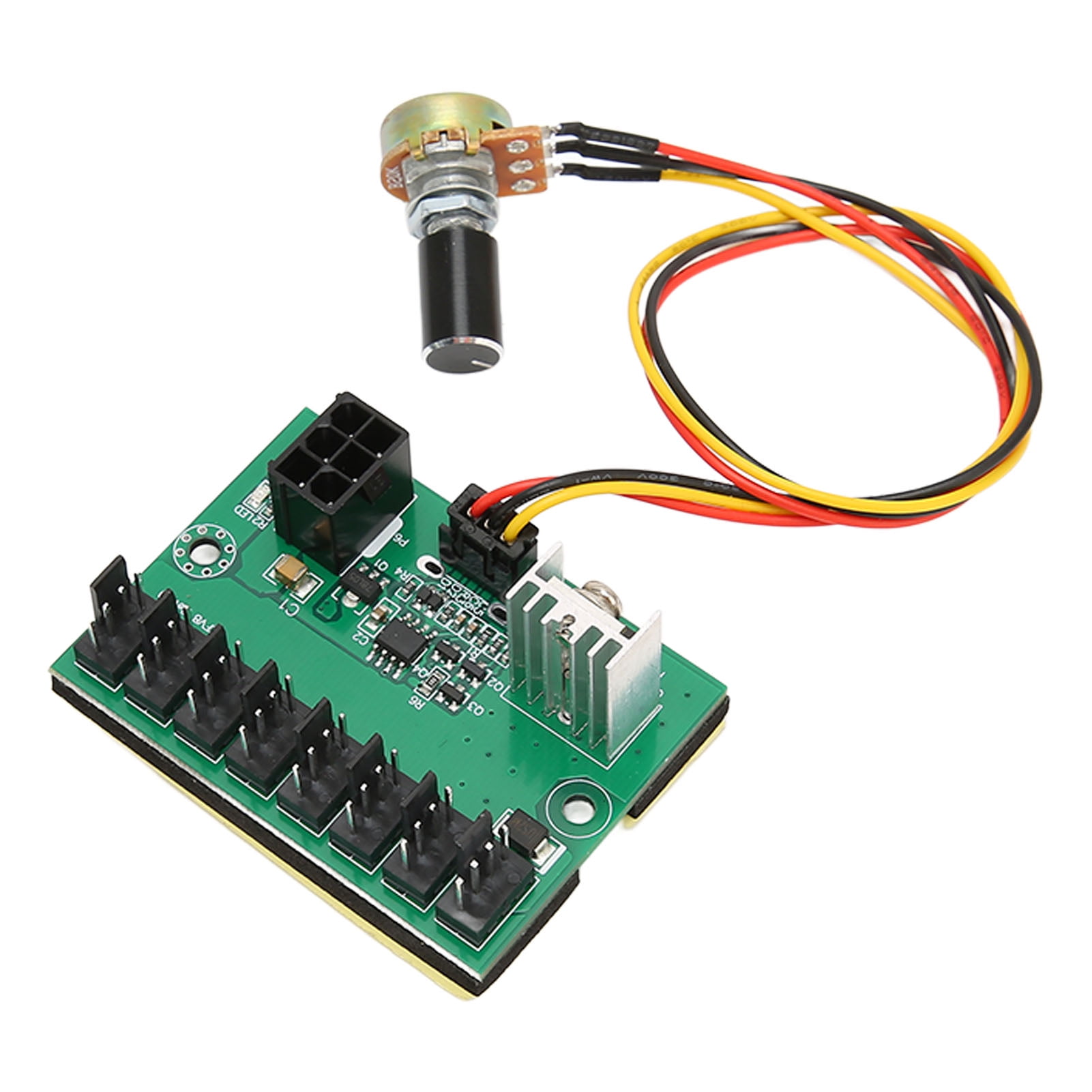 PC Fan Hub 2 Pin 3 Pin 4 Pin Fan Adapter PWM PC Case Cooling Fan Hub ...