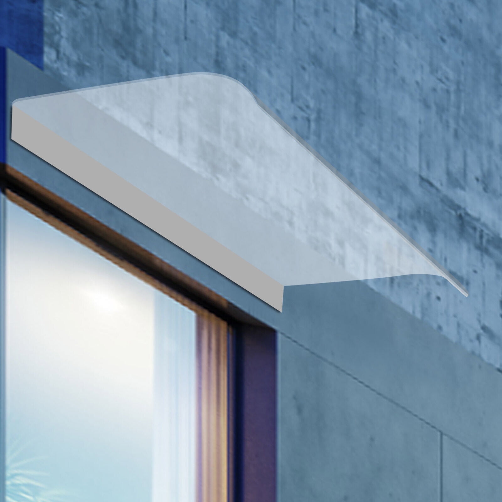 PC Front Door Window Awning Canopy Sun Shade Rain Cover UV Protect ...