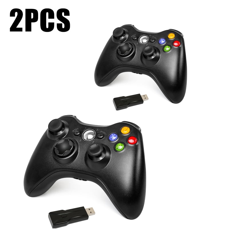 PC Gamepad For Xbox 360 2.4G Wireless Game Controller Gaming Remote ...