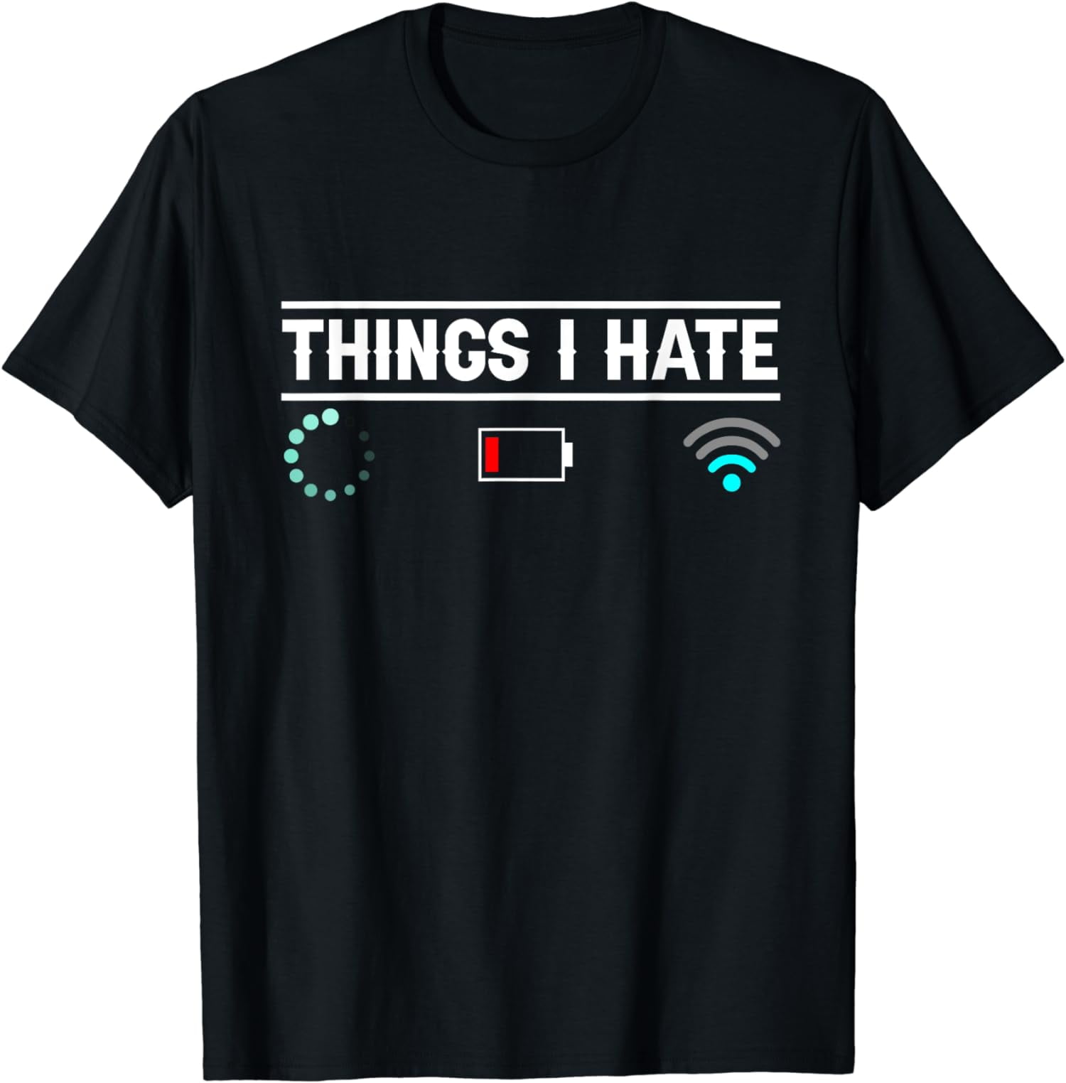 PC Gamer Gift Of Things I Hate T-Shirt - Walmart.com
