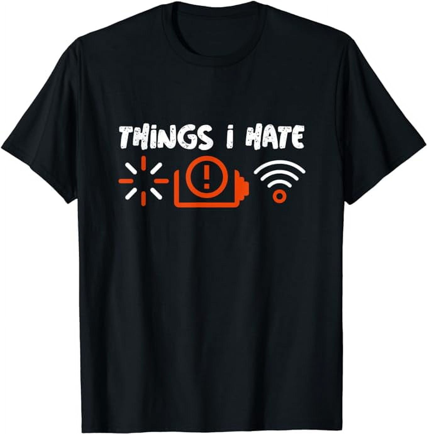 PC Gamer Gift Of Things I Hate T-Shirt - Walmart.com
