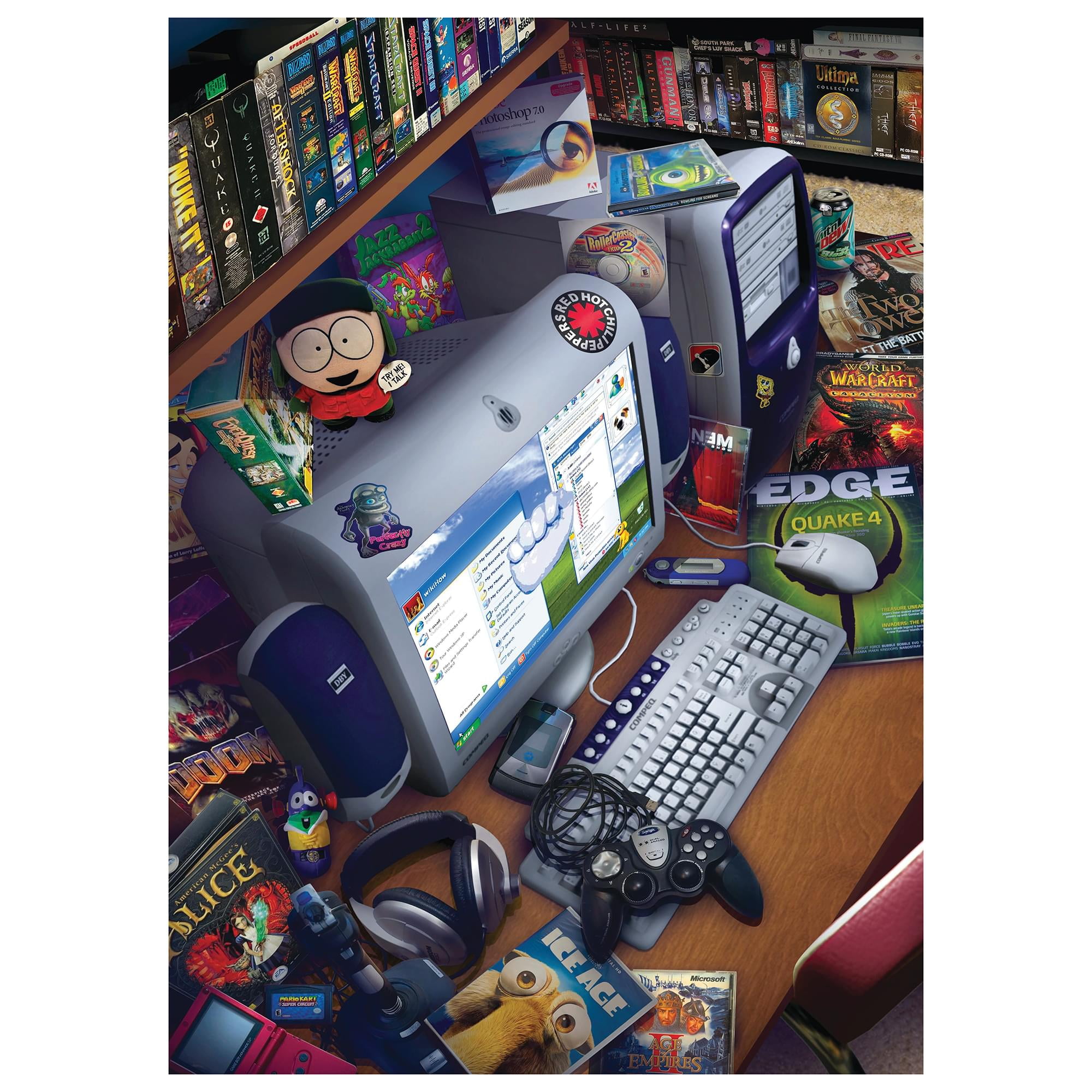 PC Gaming Glory 1000-Piece Jigsaw Puzzle | Toynk Exclusive - Walmart.com
