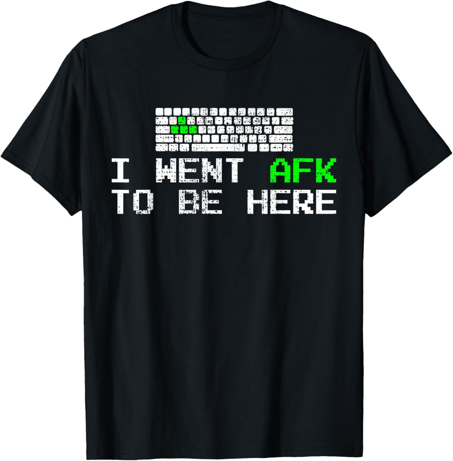 PC Gaming Keyboard AFK Keys Gamer T-Shirt - Walmart.com