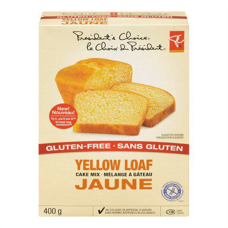 PC Gluten-Free Yellow Loaf Cake Mix 400g/14.1 oz {Imported from Canada ...