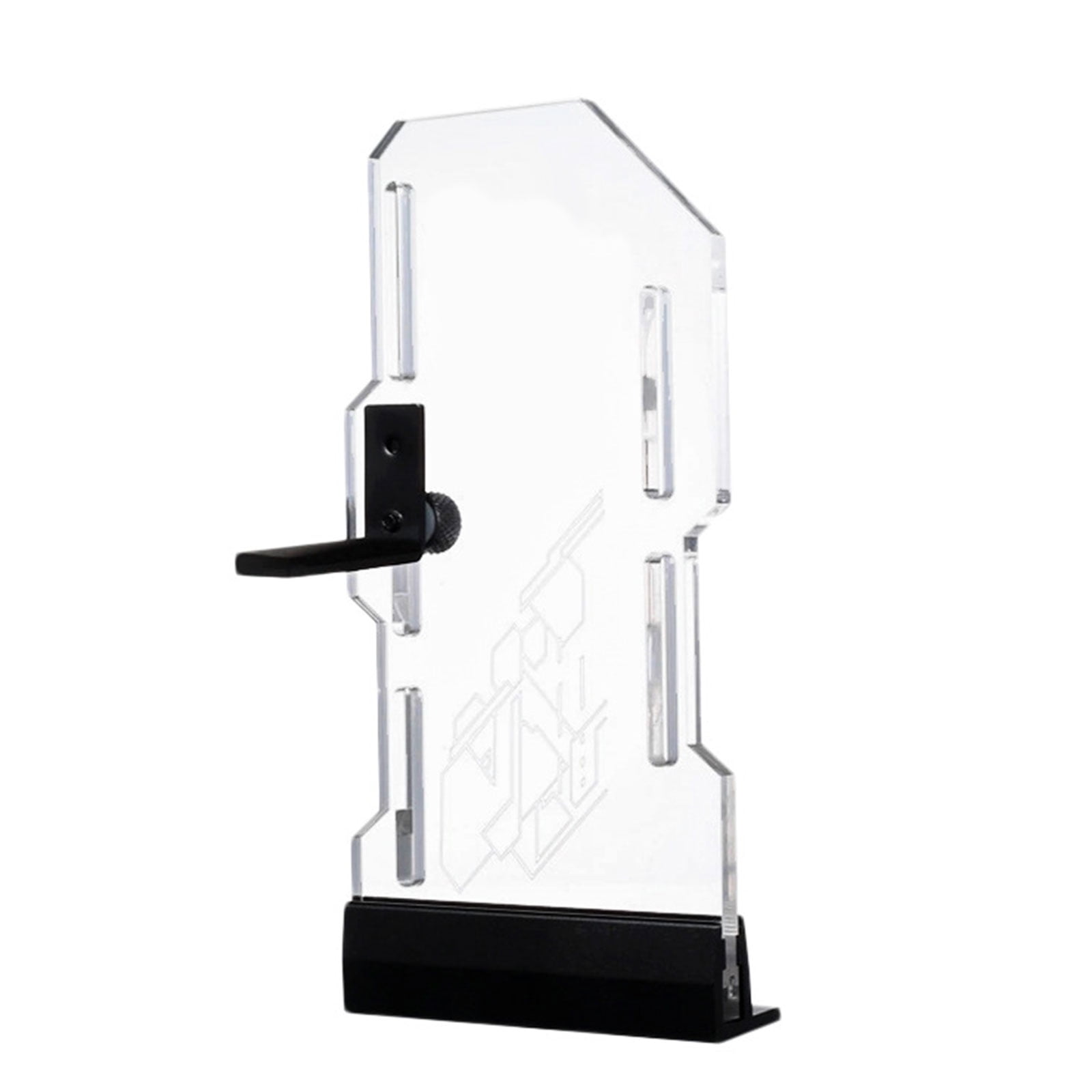 PC Graphics Card Mount with Chroma-Sync ARGB & Customizable Acrylic ...