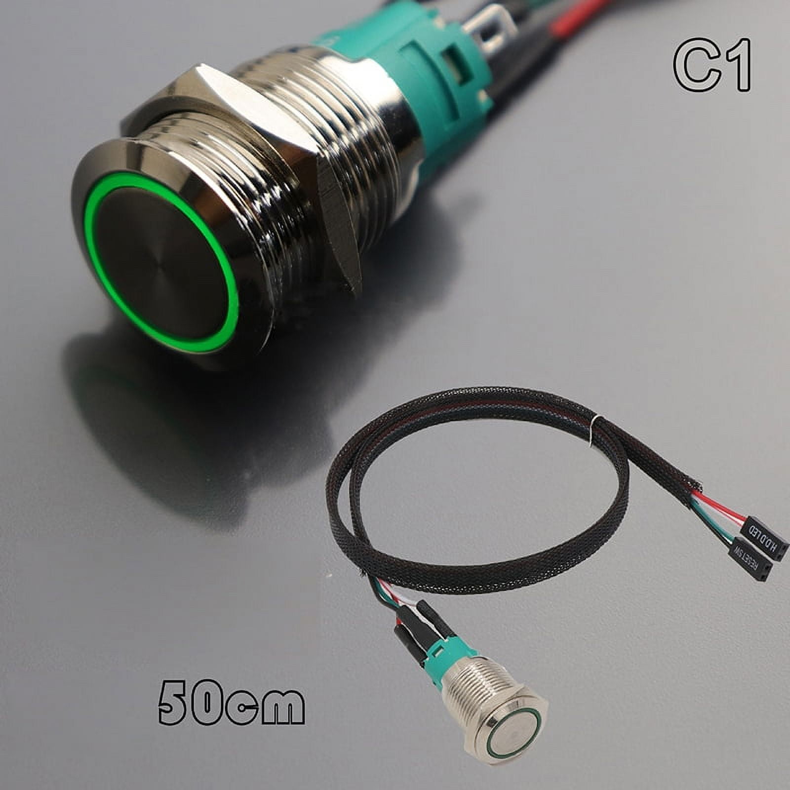 PC Host Start Power SW Button Switch Computer Reset SW Button Switch ...