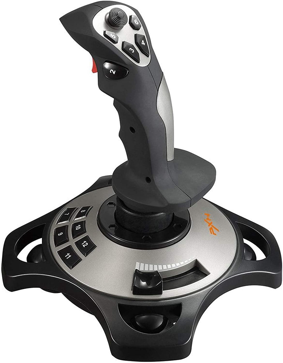 PC Joystick, USB amin Fliht Simulator ame Controller with Vibration ...