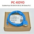 PC-KOYO for Koyo SN SM SH SR DL NK Series PLC Programming Cable Data Download Line - Walmart.com