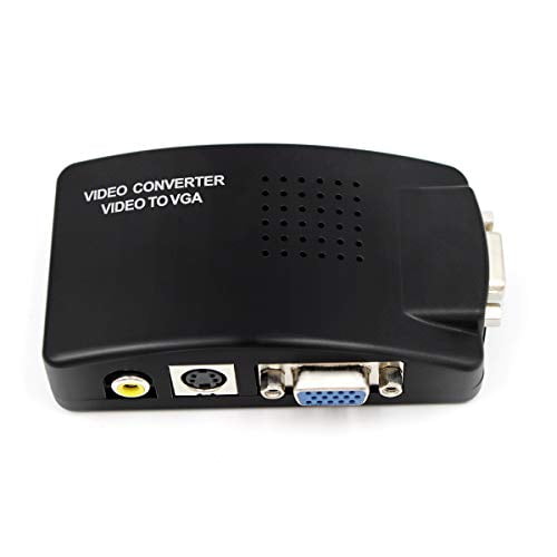 PC Laptop Composite Video TV RCA Composite S-Video AV in to PC VGA LCD ...