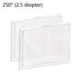 PC Material Clear Welding Lenses Pair with Optimal Size Specifications ...