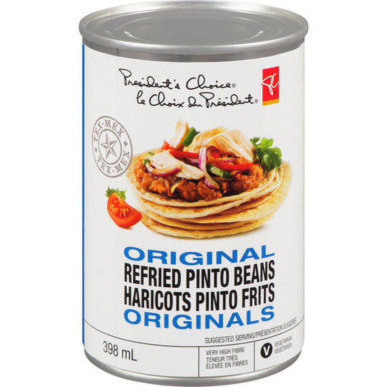 PC Original Refried Pinto Beans 398ml/13.5 oz {Imported from Canada ...
