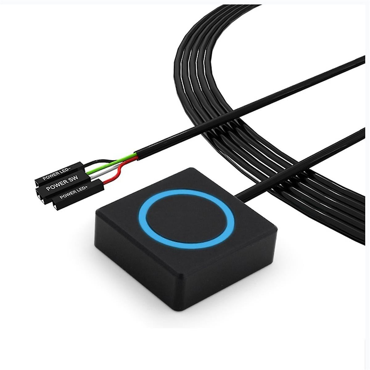 PC Power Button Desktop Power Switch External Power Switch Aluminum ...